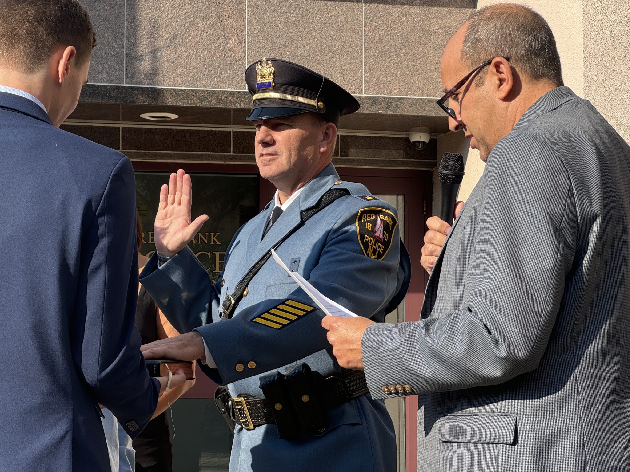 RED BANK SWEARS IN NEW POLICE CHIEF - Red Bank Green