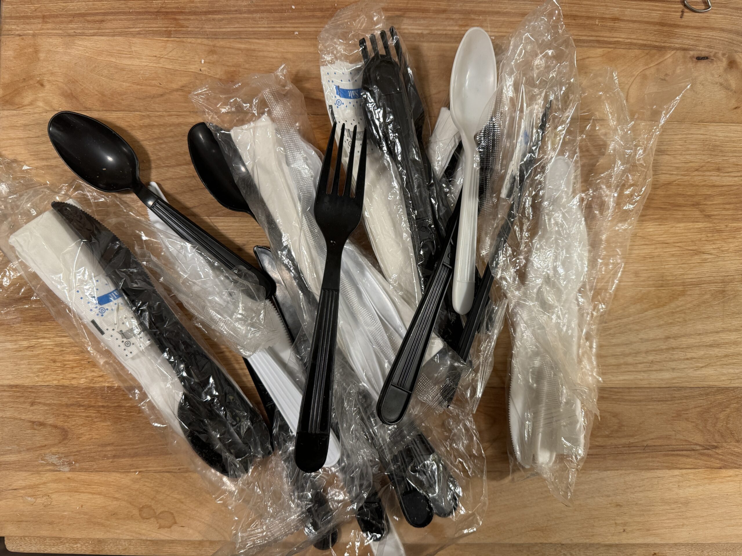 Plastic Utensil Packages Comfy Package Premium Disposable Plastic